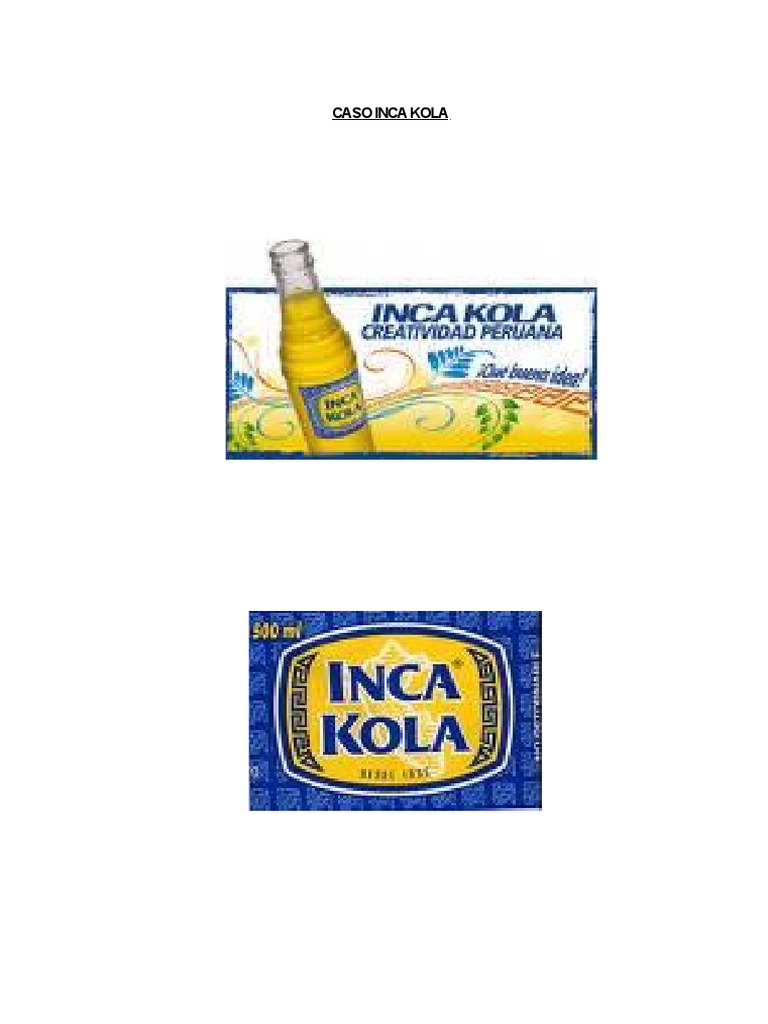 Evolución del Logo de Inca Kola | PDF | Coca Cola | Refresco