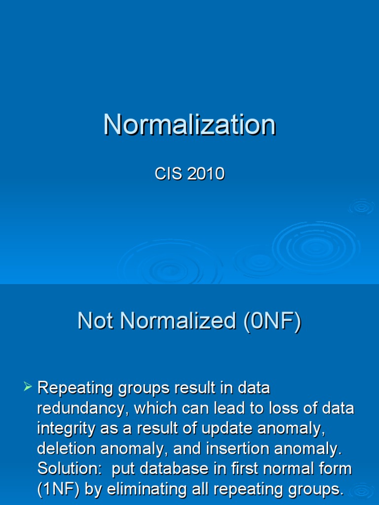 Normalization 2 | PDF | Relational Database | Data Management