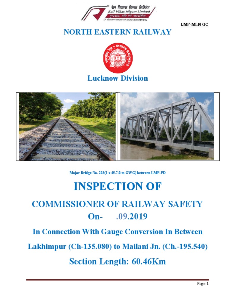 CRS Inspection Booklet 16.09.19 | PDF | Track (Rail Transport) | Precast Concrete