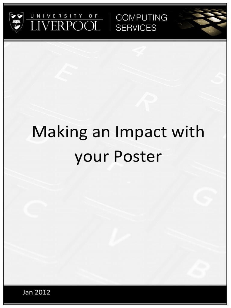 Creating an Impactful Poster: Guidance on Effective Layout, Visuals ...