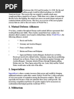 Complete History of World War 1 | PDF | History