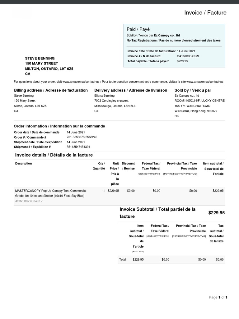 July 25 Visa Invoice | PDF | Politique | Finance publique