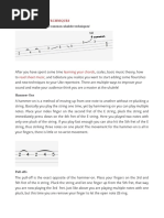 Somewhere Over The Rainbow Strumming Pattern Worksheet | PDF | Rhythm ...