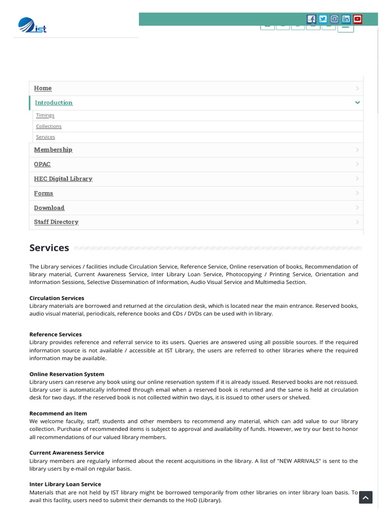 Library Services 1625834593062 | PDF | Libraries | Multimedia