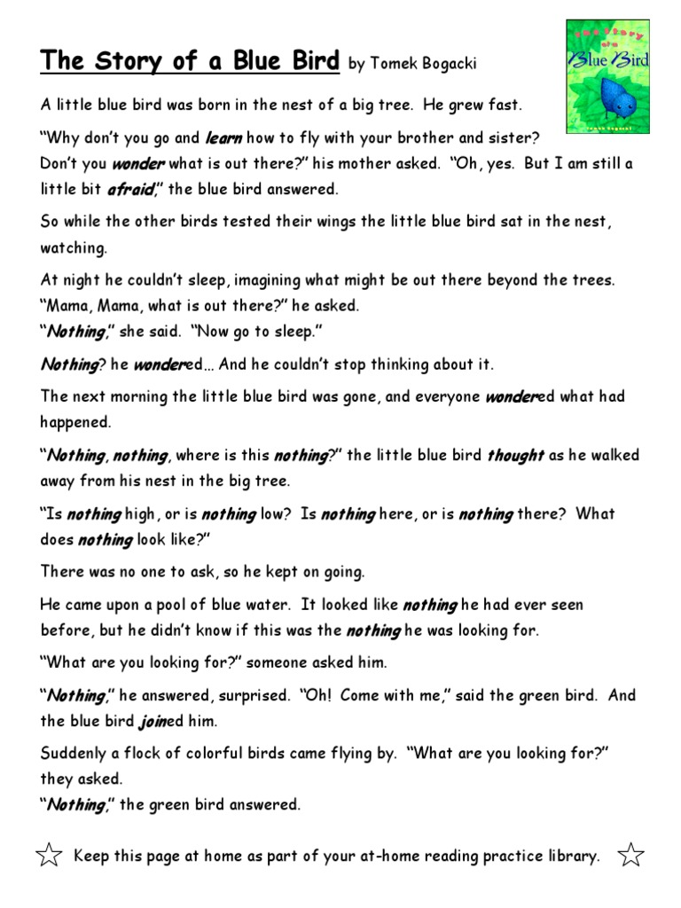 27 Story of A Blue Bird PDF | PDF