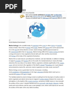 Marine Biology Notes | PDF | Social Science | Science & Mathematics