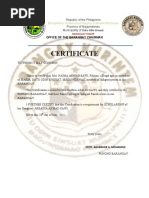 CERTIFICATe of Indigency Blank | PDF