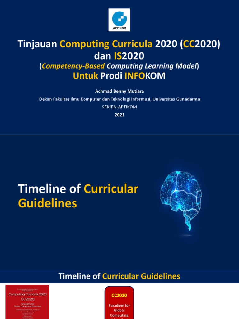Computing Curricula CC IS: Tinjauan 2020 (2020) Dan 2020 | PDF ...