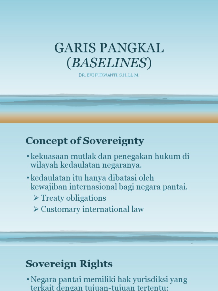3 Garis Pangkal | PDF