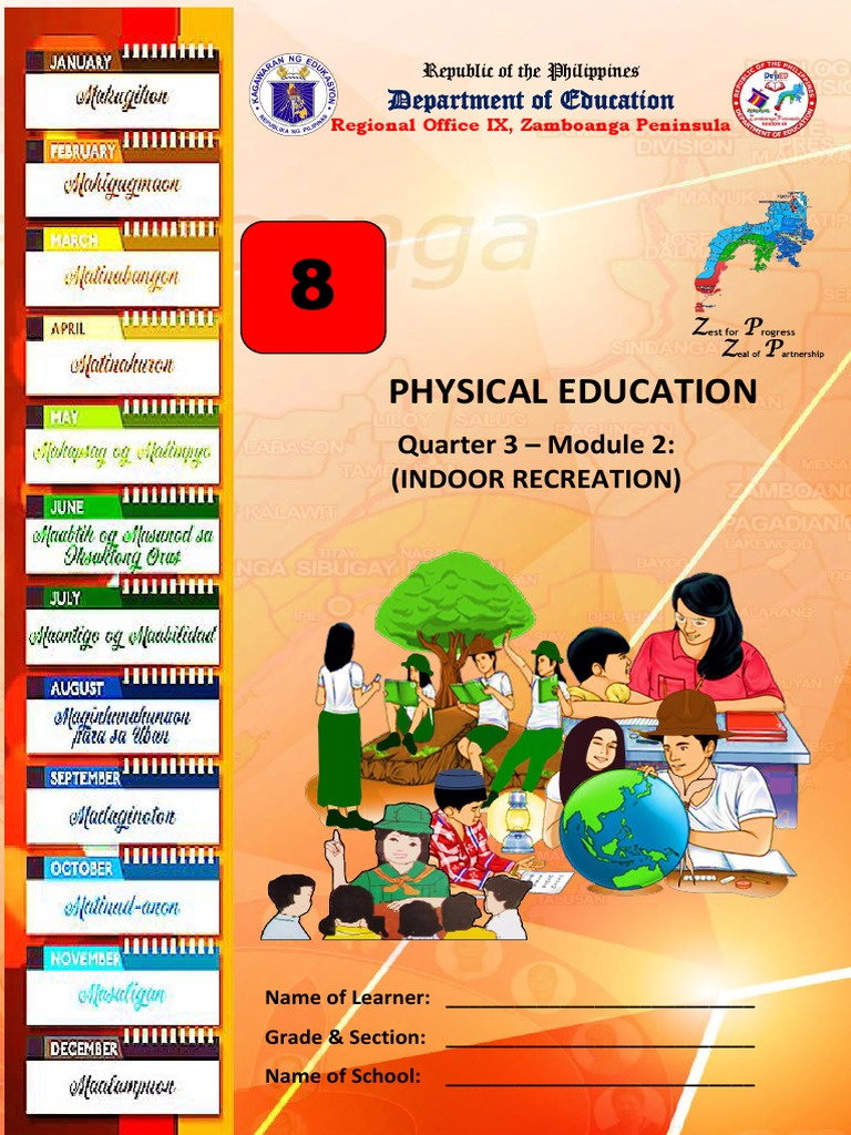 Grade 8 P.E Q3 M2 | Download Free PDF | Board Games | Traditional Games