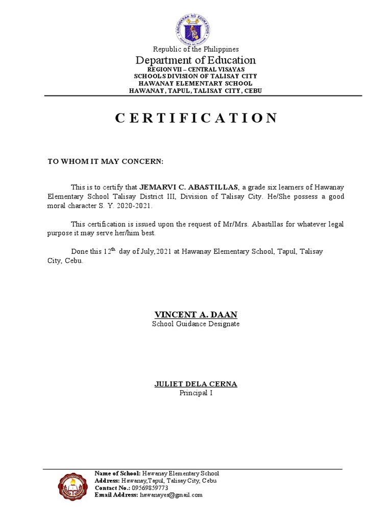 Certification of No Bbe | PDF | Policy | Government