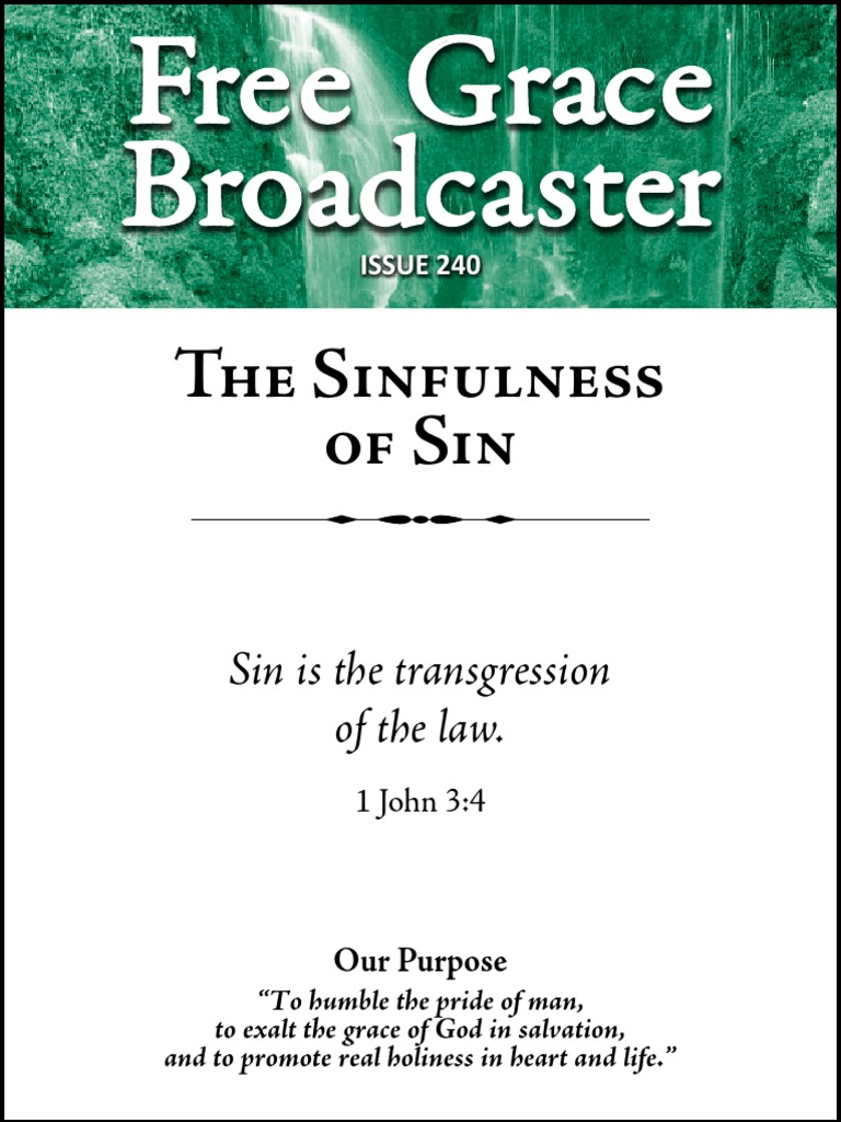 The Sinfulness of Sin | PDF | Sin | Satan