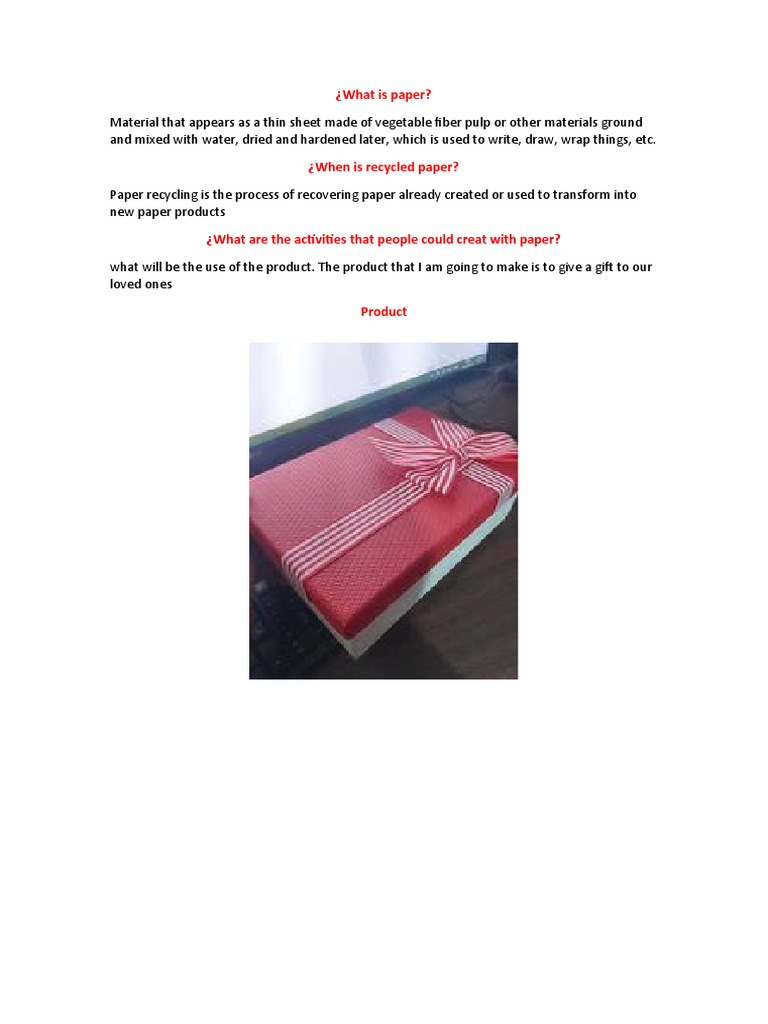 What Is Paper | PDF