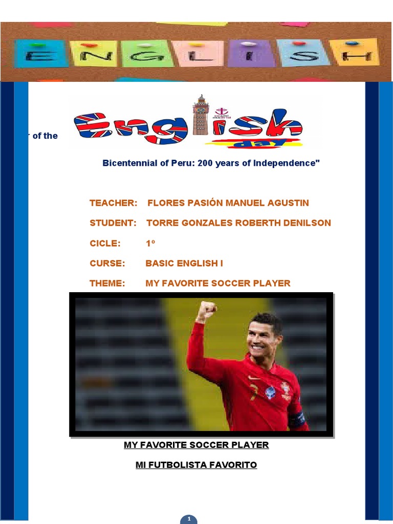 My Favorite Soccer Player | PDF | Asociación de Futbol | Deportes
