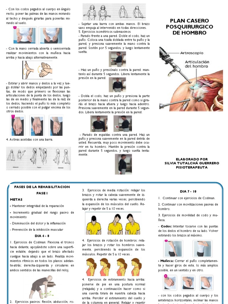 Plan Casero Pop Hombro | PDF | Codo | Hombro