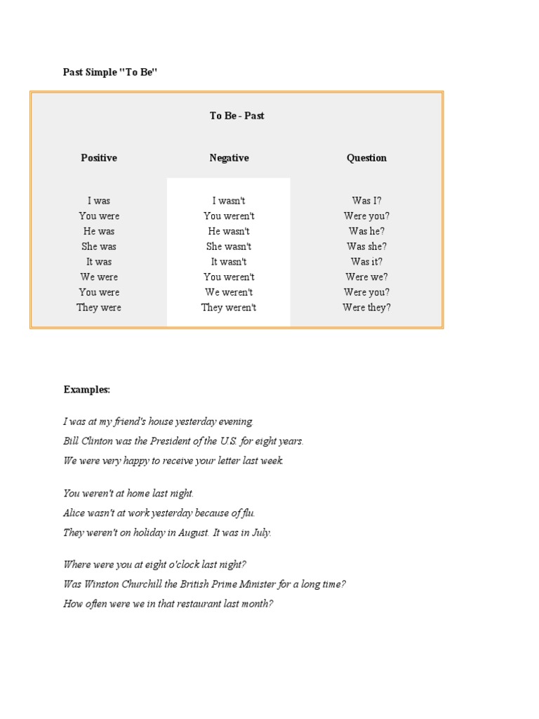 Past Simple Tense Structure For Beginners | PDF | Verb | Languages