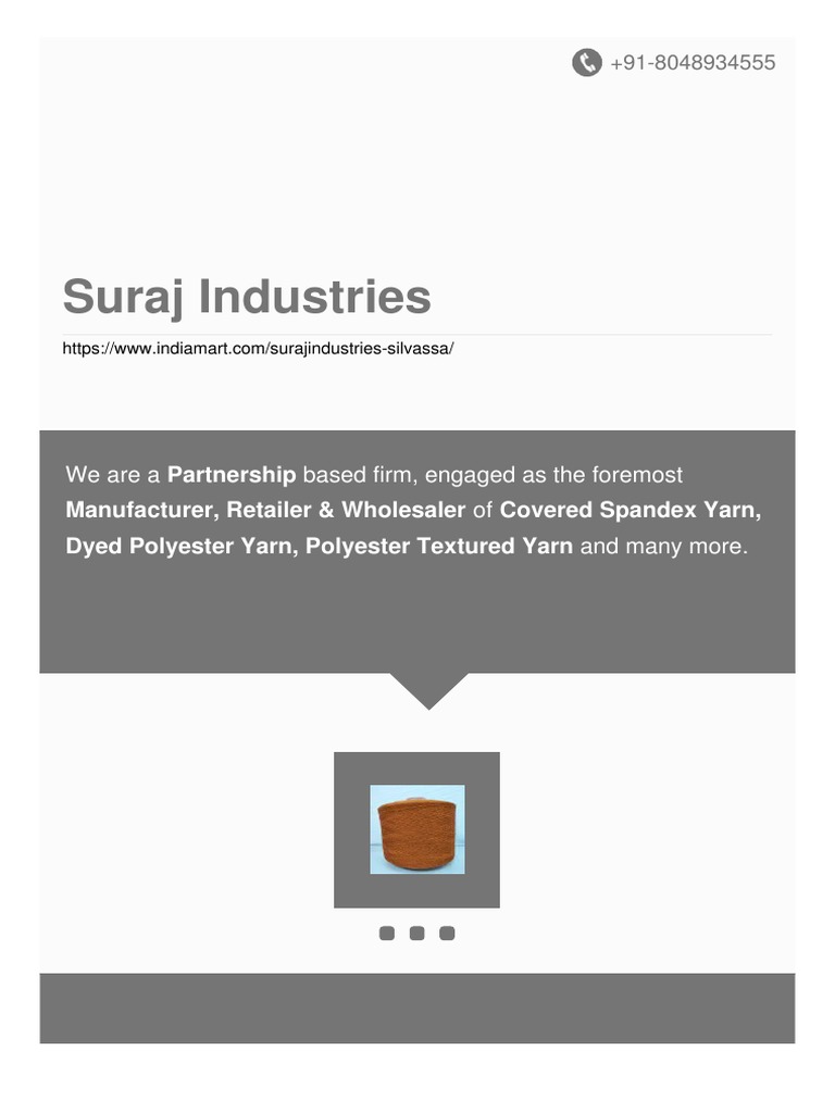 Suraj Industries | PDF | Business