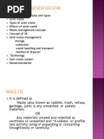 Solid Waste | PDF | Municipal Solid Waste | Density