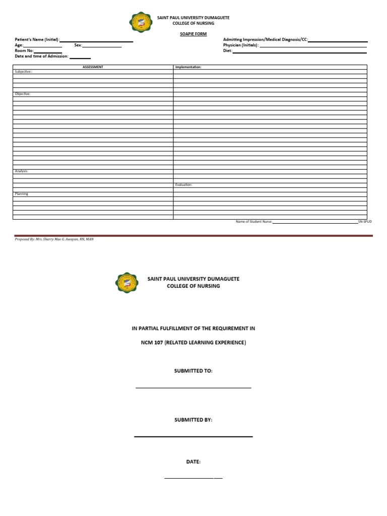 NCP Form | PDF