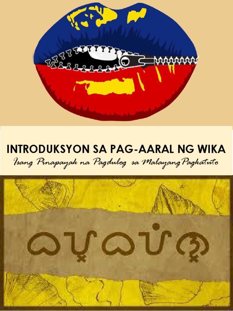 Lecture 1 Introduksyon Sa Pag-Aaral NG Wika | PDF Lecture 1 Introduksyon Sa Pag-Aaral NG Wika | PDF