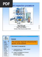 Inspection Check List (Raw Mill-II) | PDF | Machines | Tools