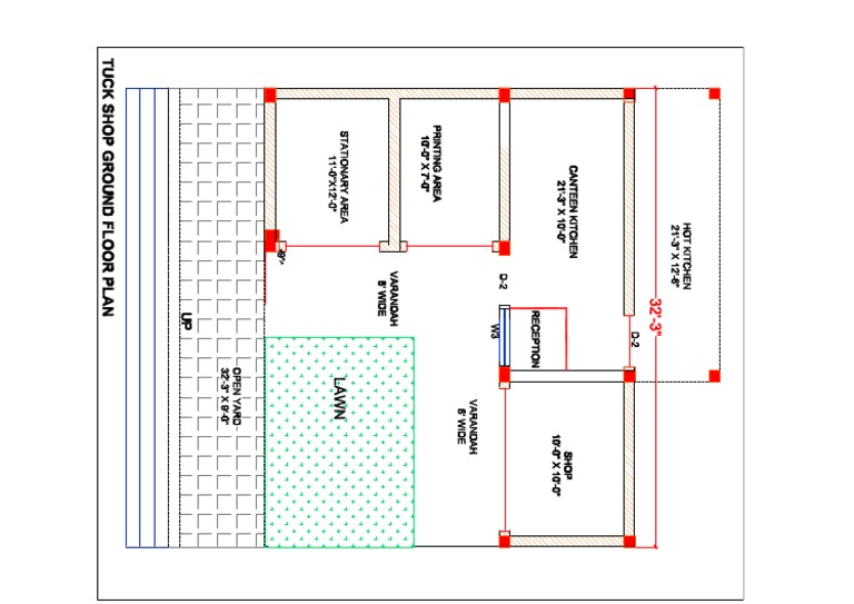 Tuck Shop Plan With Boq | PDF