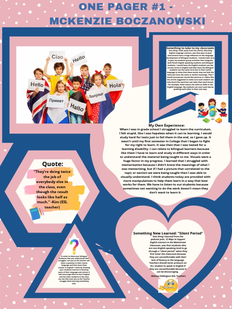 One Pager 1 | PDF | Cognitive Science | Learning