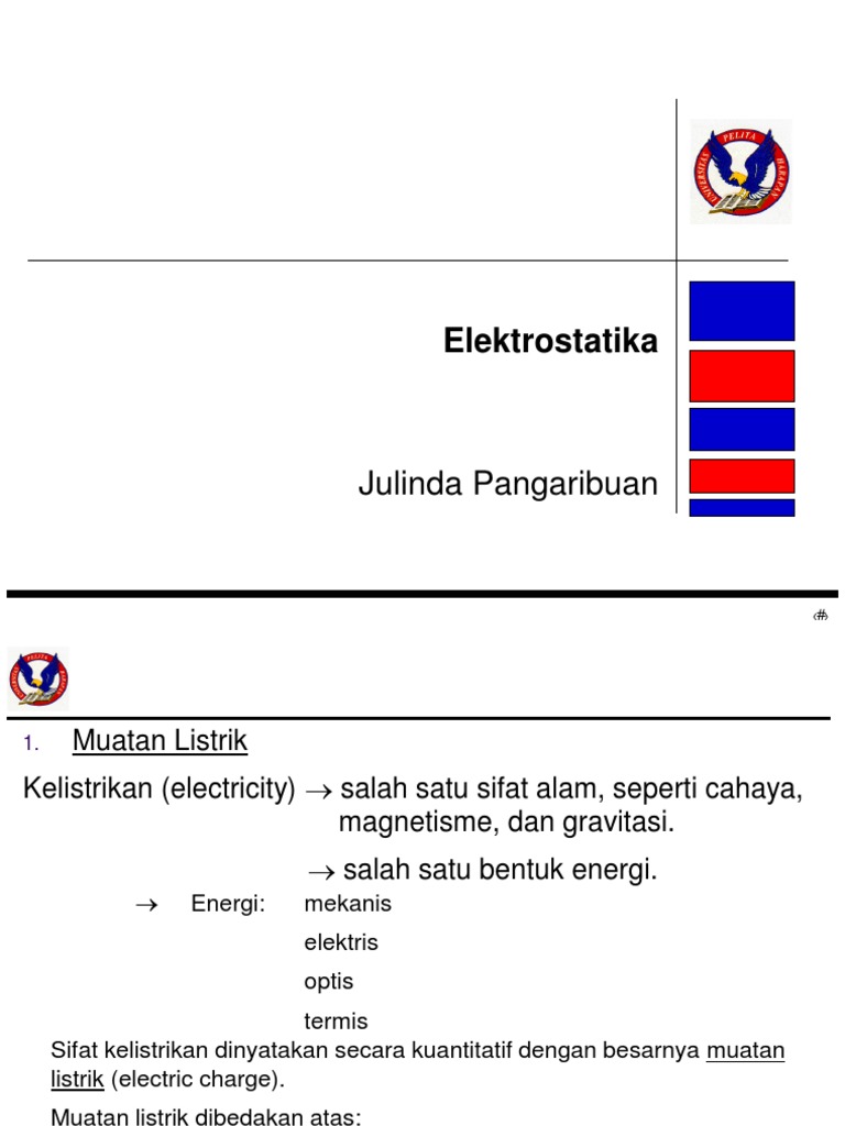 ELEKTROSTATIKA | PDF
