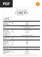 IFM Speed Relay DD0203 Data Sheet | PDF | Relay | Power Supply