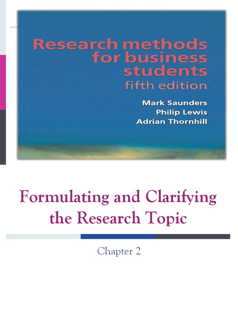 Research Topic Formulation Guide | PDF | Accuracy And Precision ...