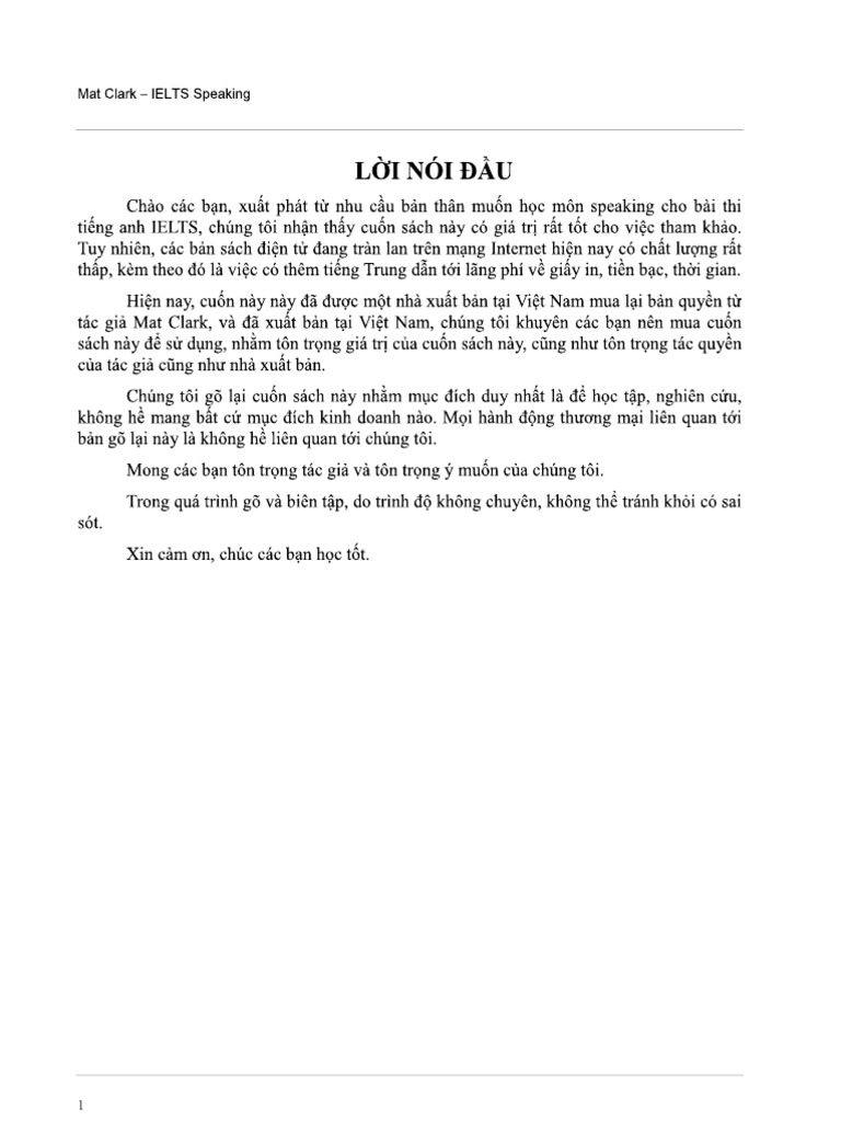 Mat Clark Speaking | PDF