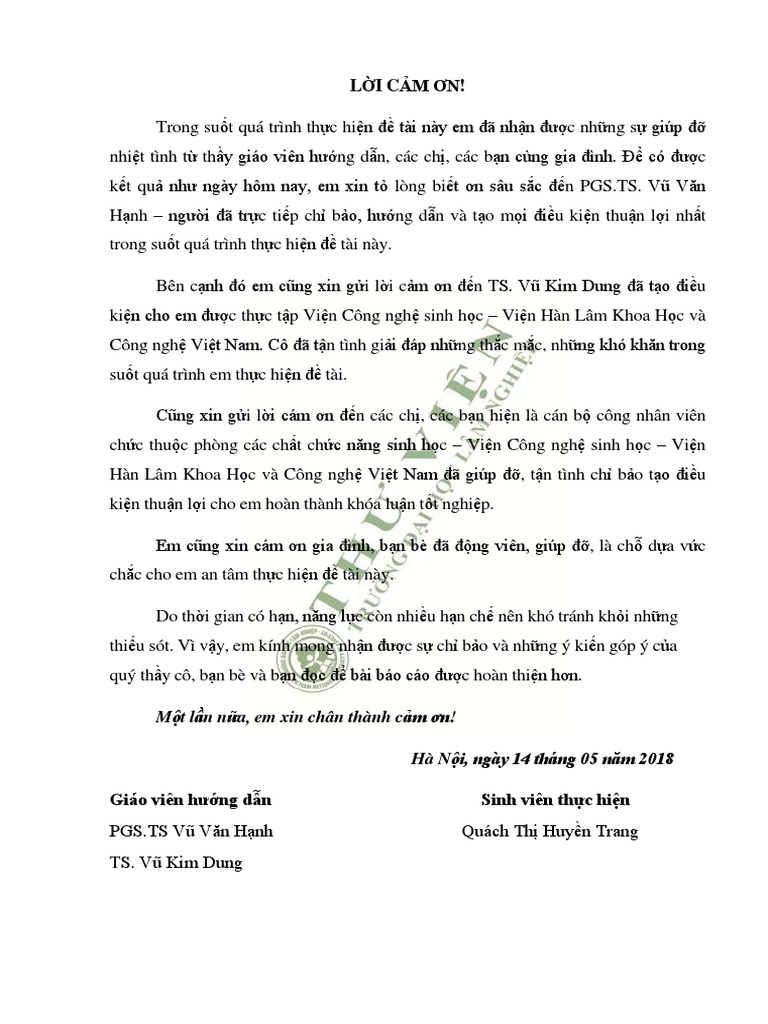 2018 - 59 - CNSH - Quach Thi Huyen Trang | PDF