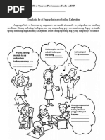 Esp Performance Task | PDF