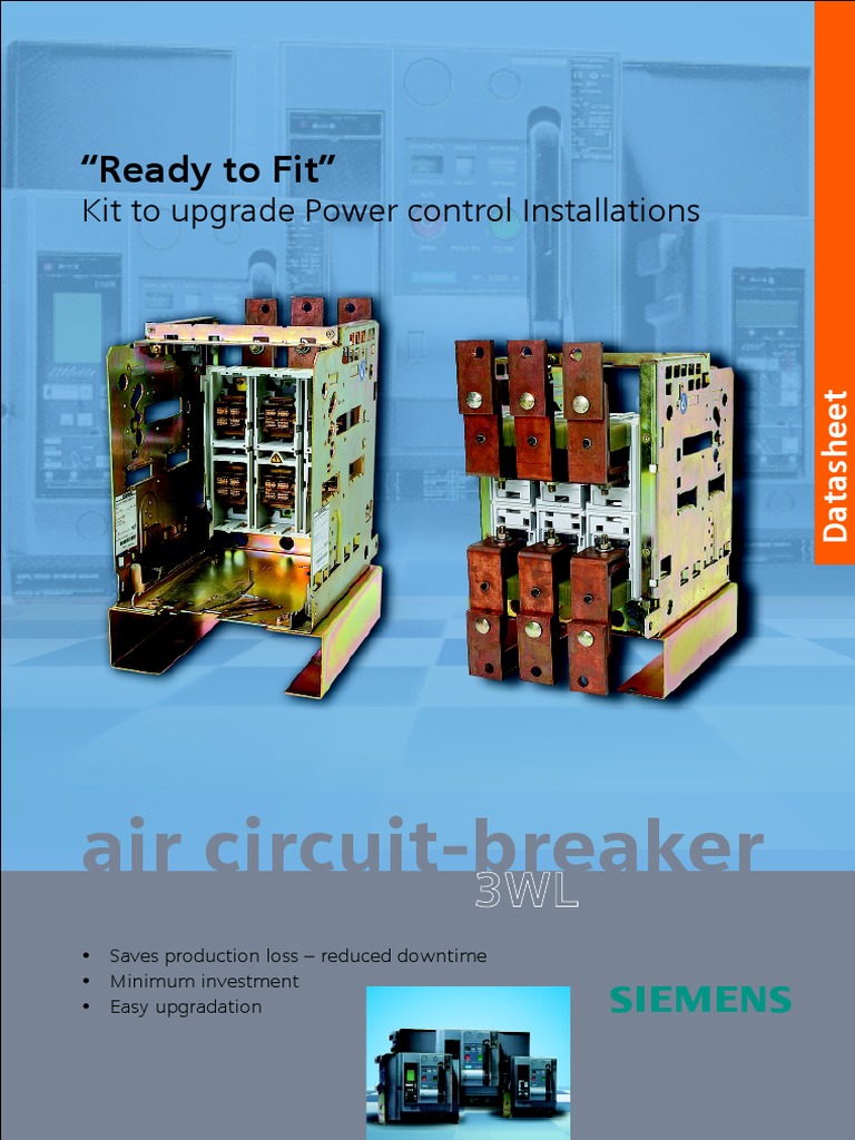 3) Retrofit Kit For ACB | PDF | Electrical Components | Electrical ...