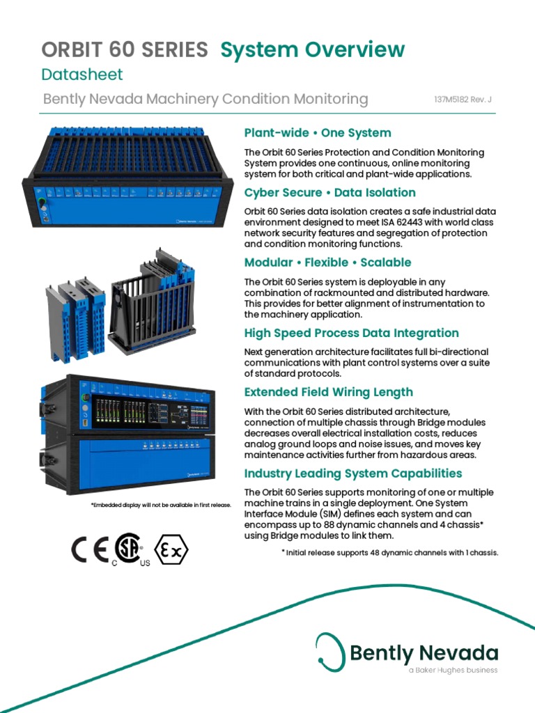 ORBIT 60 SERIES System Overview Datasheet - 137M5182-2 | PDF ...