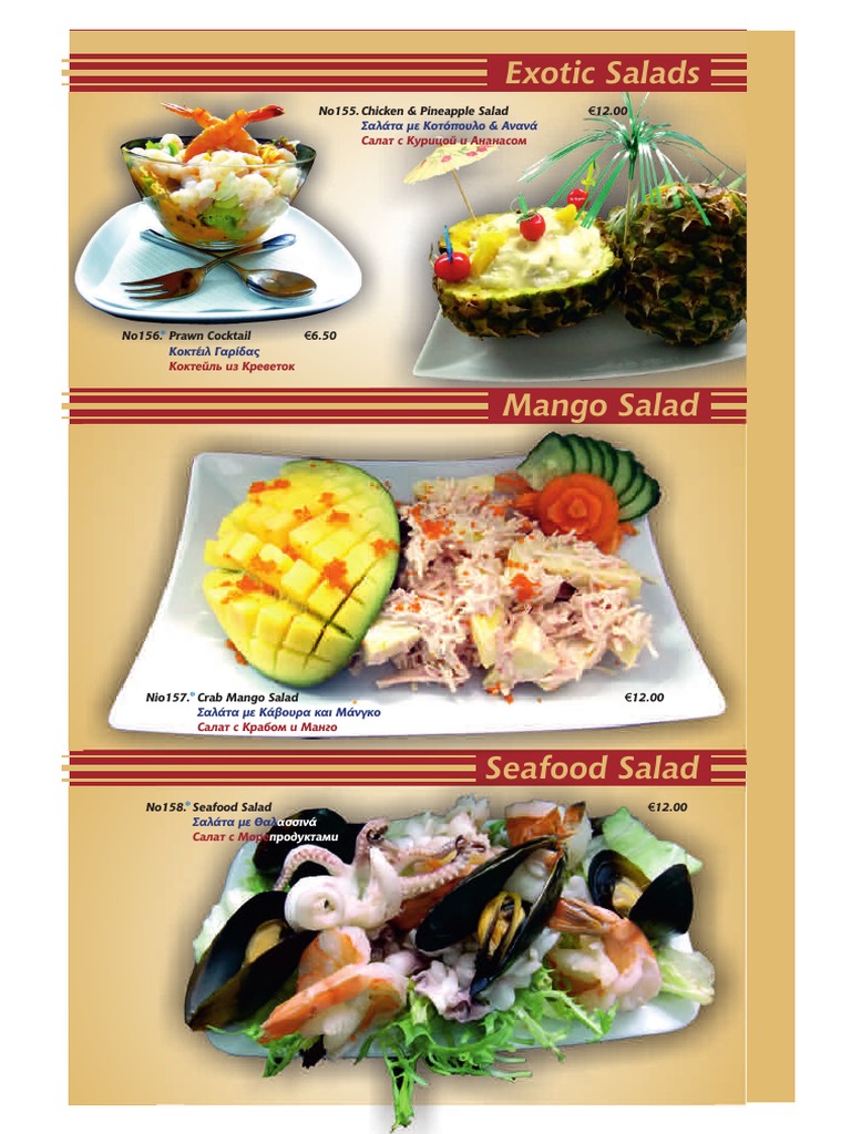 4 Little Panda Chinese Menu | PDF