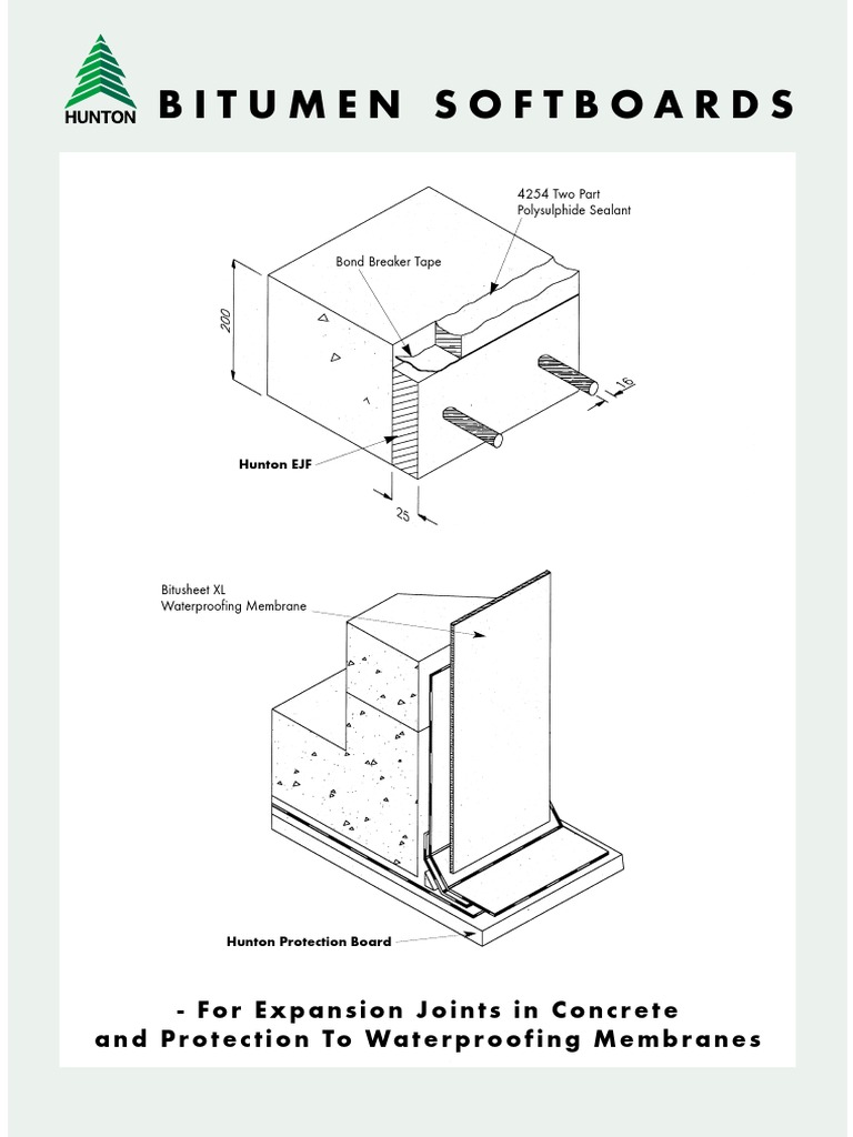 Bitumen Softboards: - For Expansion Joints in Concrete and Protection ...