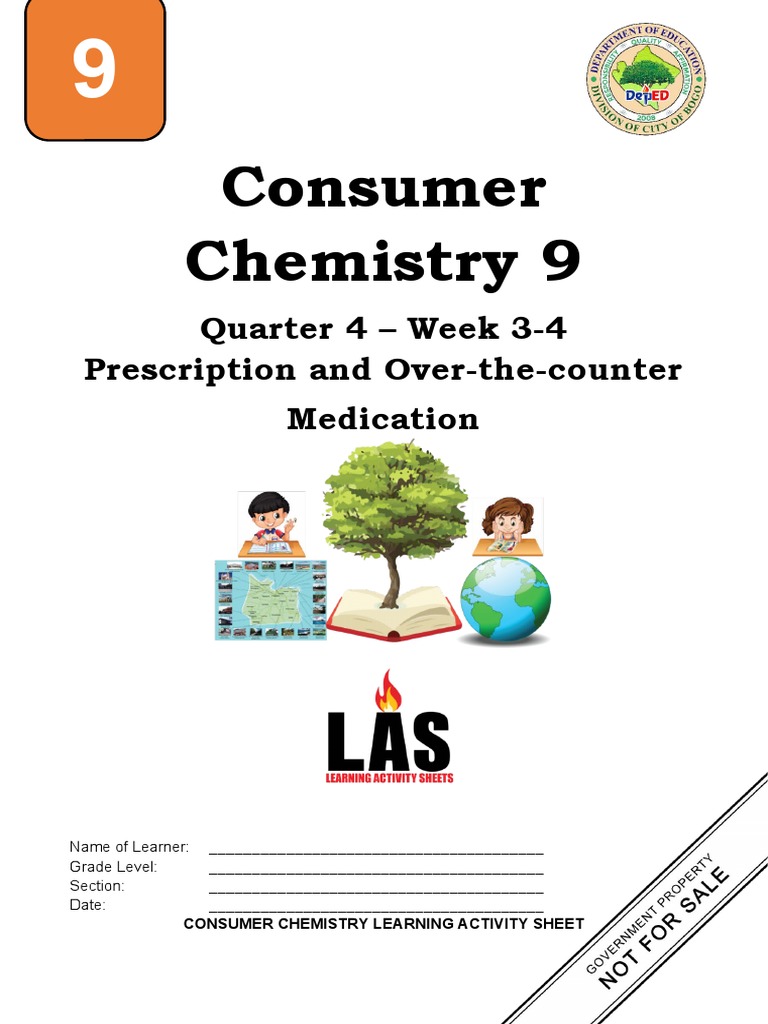 Conchem q4 Module 2 Week 3-4 | PDF | Over The Counter Drug ...