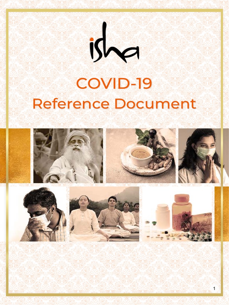 ISHA Covid Reference Document-V5 | PDF | Medical Specialties | Diseases ...