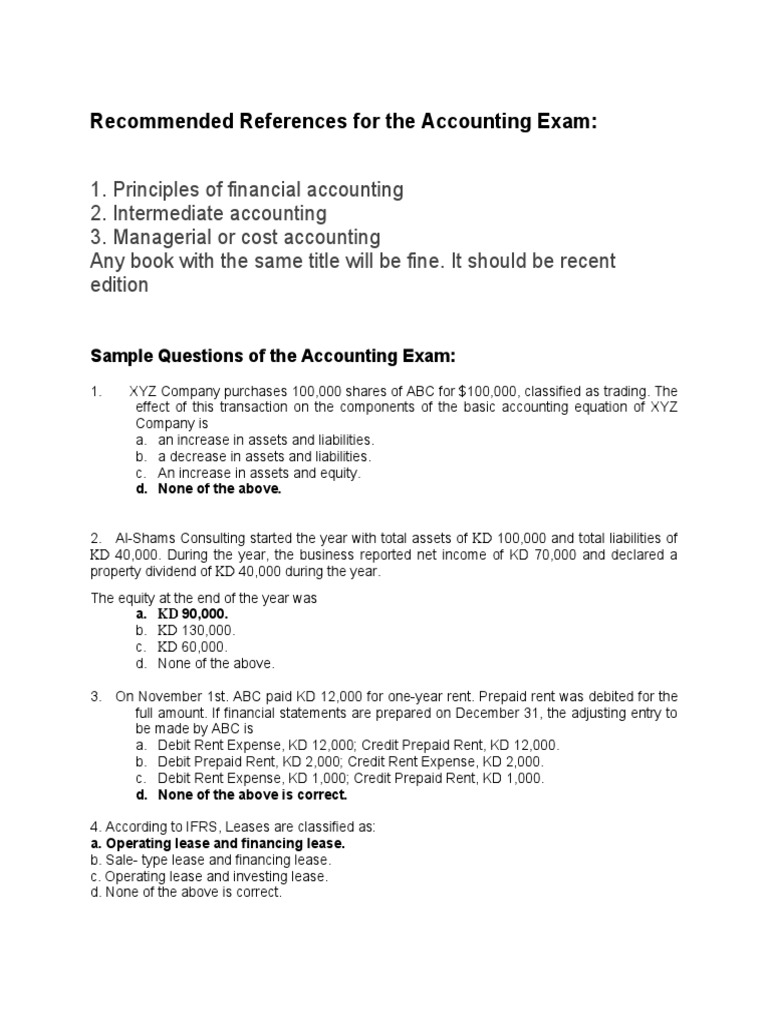 Principles of Financial Accounting 2. Intermediate Accounting 3 ...