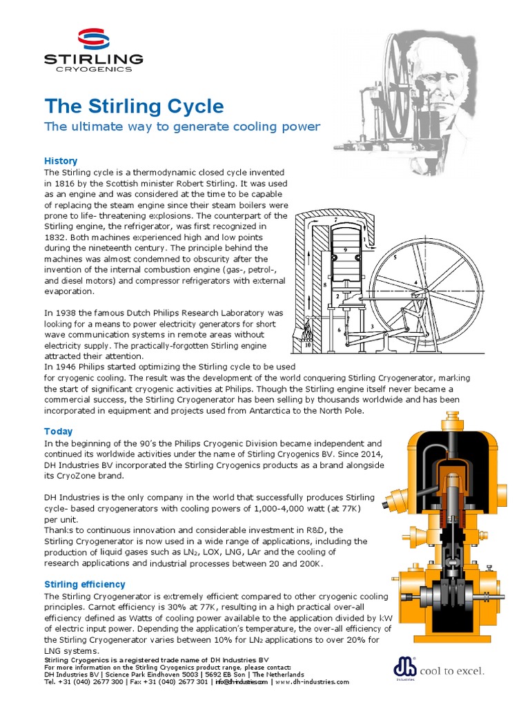 The Stirling Cycle: The Ultimate Way To Generate Cooling Power | PDF ...