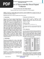 Digital Tachometer Project Report | PDF | Electronic Engineering | Electricity