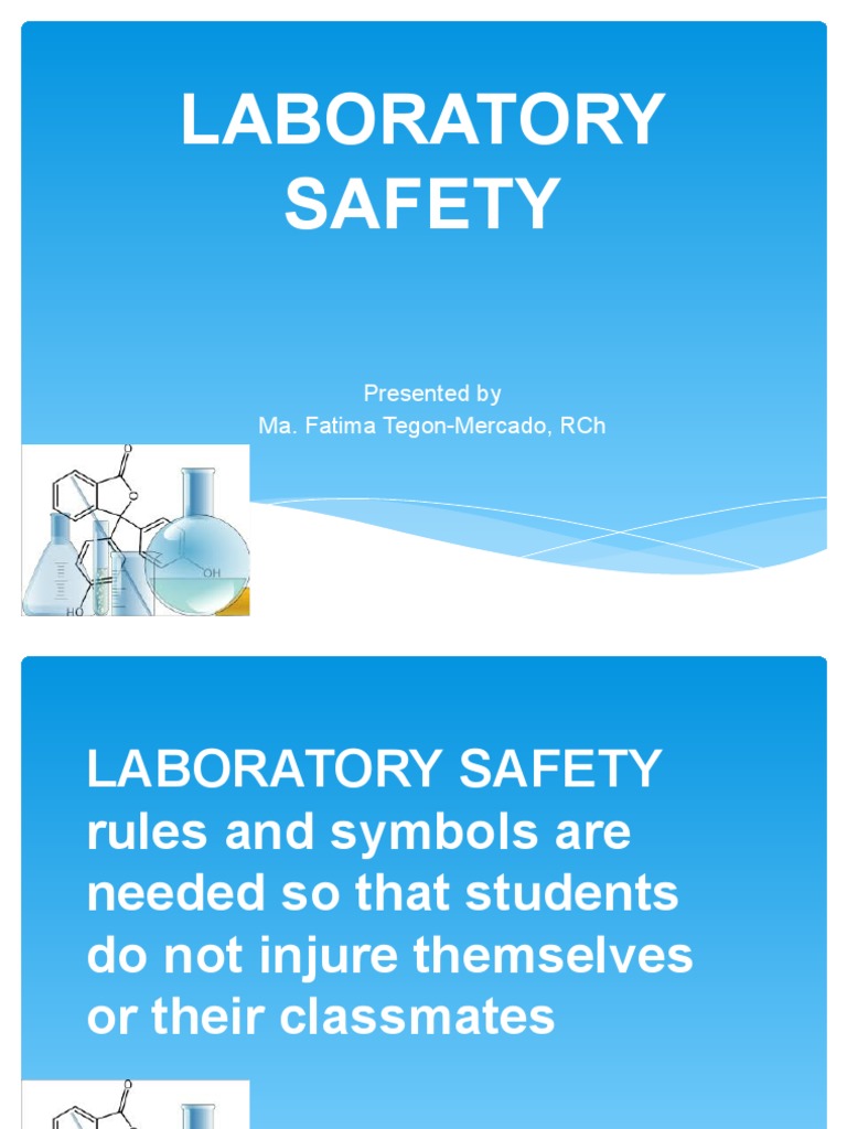 Lecture 1 Laboratory Safety Bsu | PDF | Laboratories | Safety