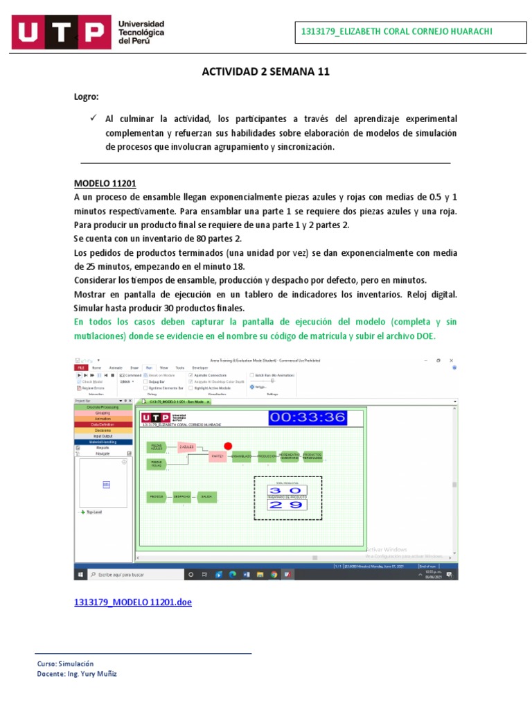 S11.s2 - Poner en Práctica - Actividad 2 - Semana 11 TER | PDF | Science | Ciencia y Tecnología