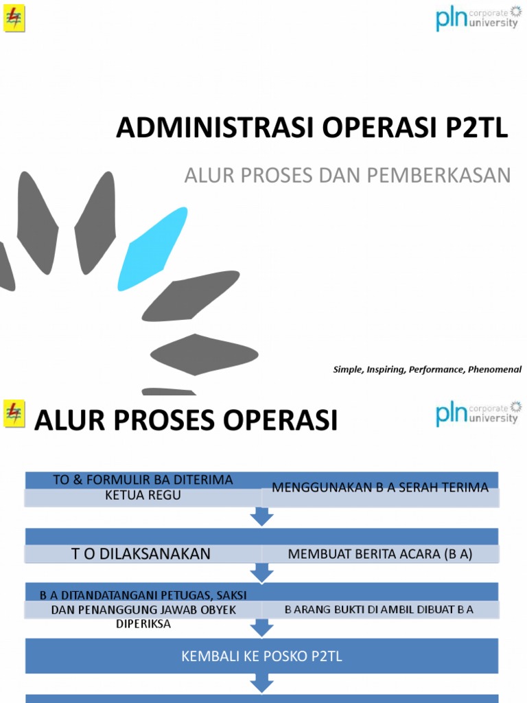 Administrasi Operasi P2TL | PDF
