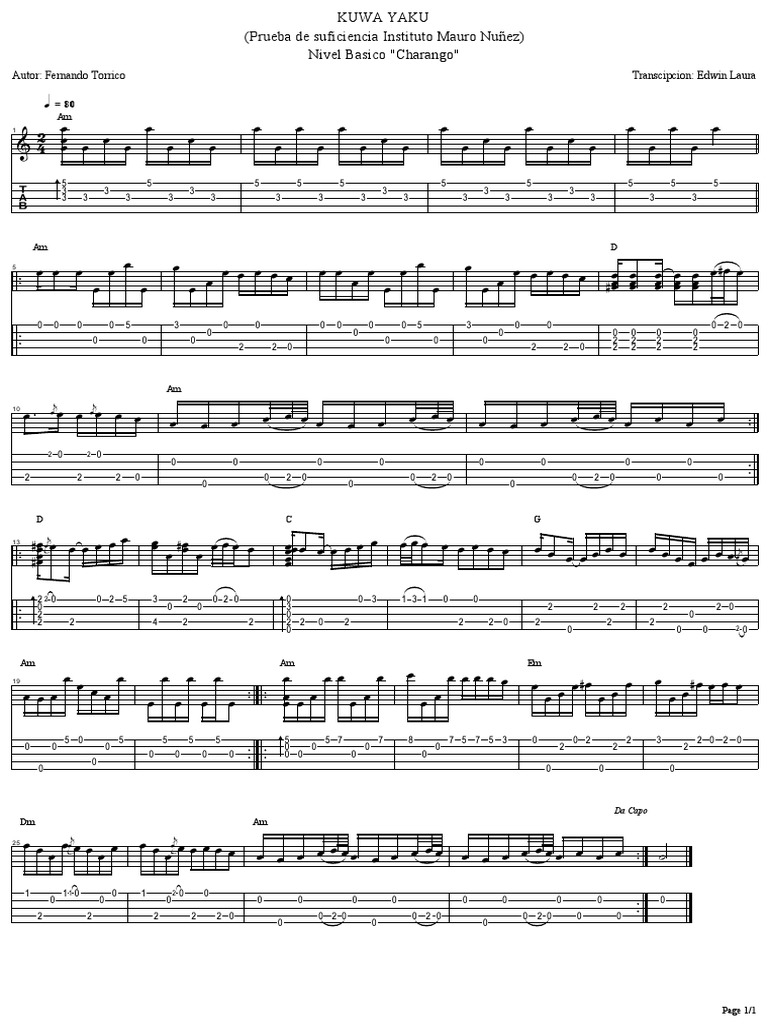 Charango Basics for Beginners | PDF