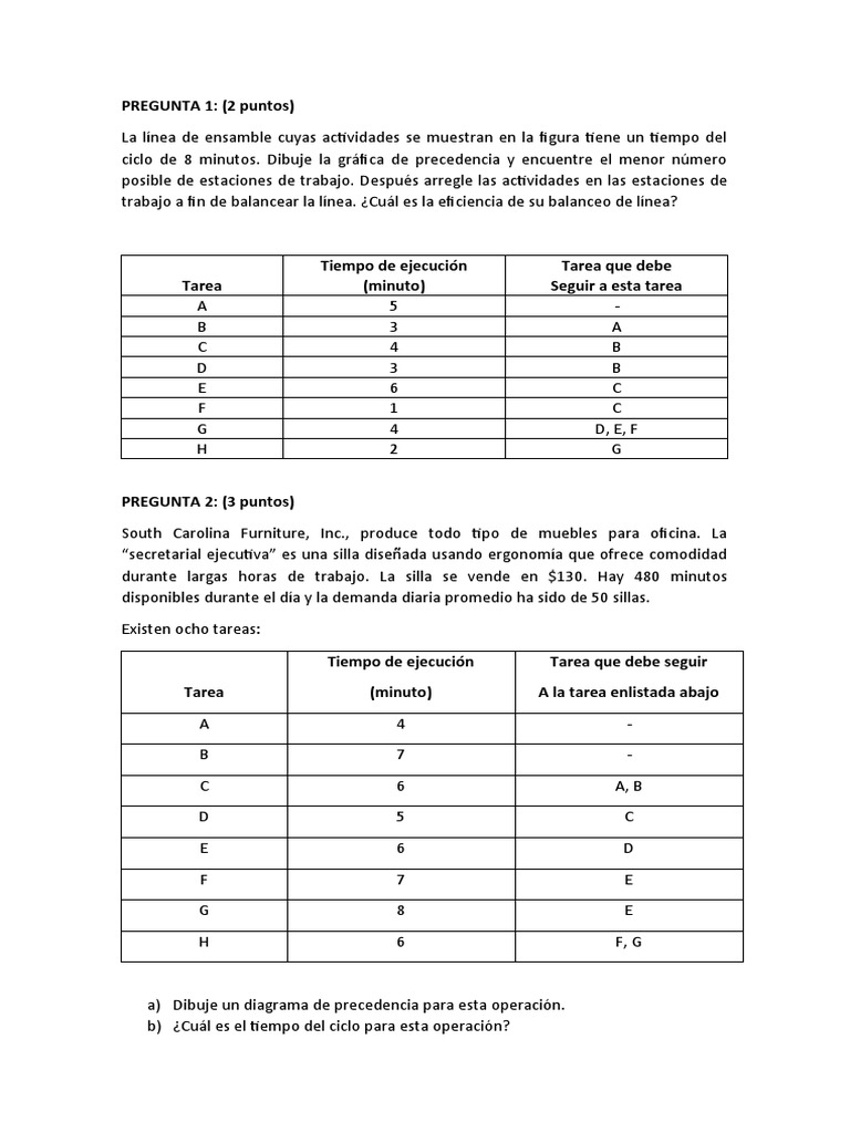 Ejercicio Exam. Final | PDF | Science | Ciencia y Tecnología