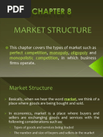 Market Structure Comparison Chart | PDF | Monopoly | Market Power