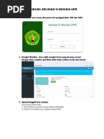 Panduan Login dan Pengisian SIREMA ULM | PDF