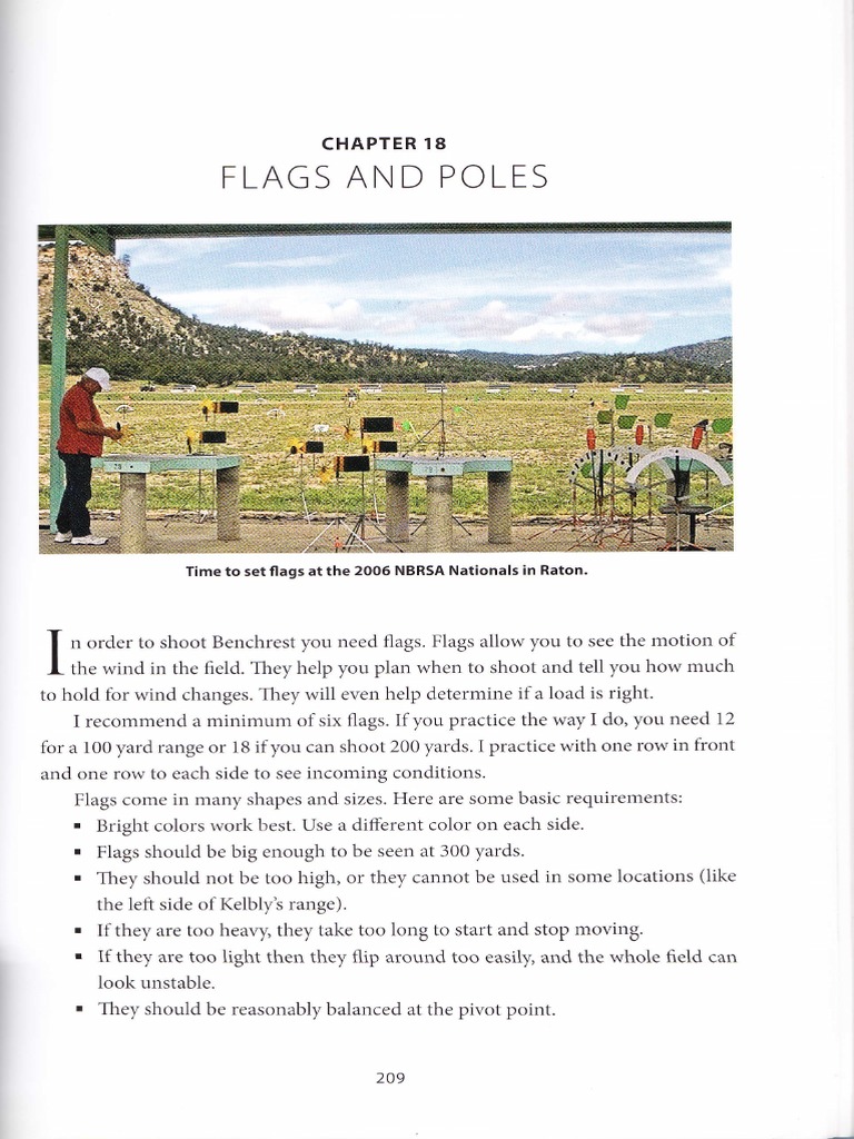 Benchrest Flag Setup Techniques | PDF | Nature